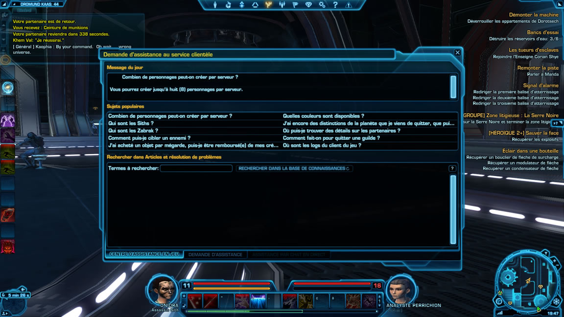 SWTOR - Tour d'horizon - Game-Guide