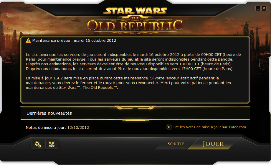 SWTOR - Patch Notes 1.4.2 - Game-Guide