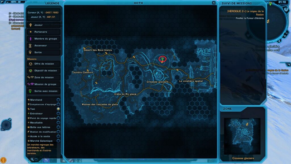 SWTOR - GSI : les quêtes journalières de Hoth - Game-Guide