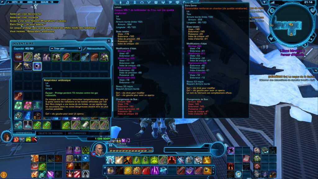 SWTOR - GSI : les quêtes journalières de Hoth - Game-Guide