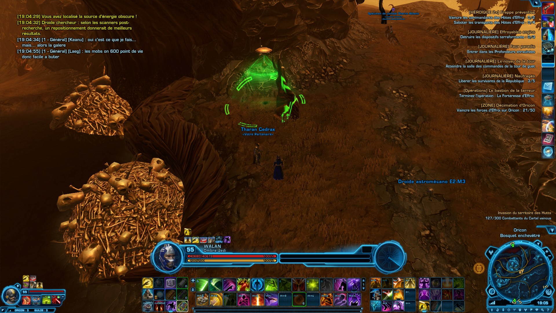 SWTOR - Missions bonus d'Oricon - Game-Guide