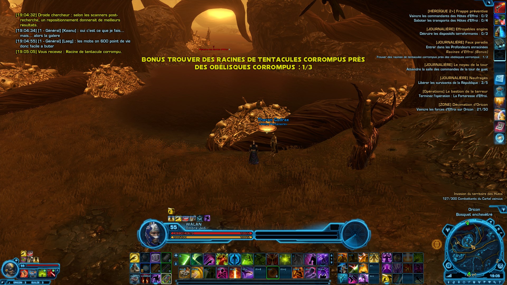 SWTOR - Missions bonus d'Oricon - Game-Guide