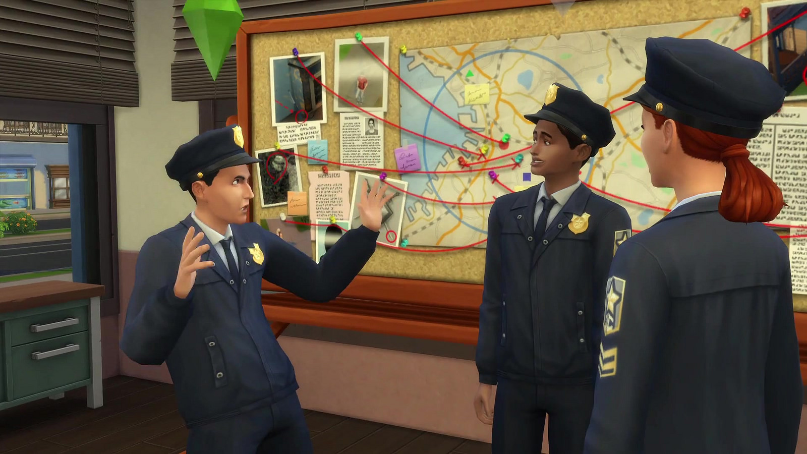 Les Sims 4 – Captures de la bande-annonce du détective - Game-Guide