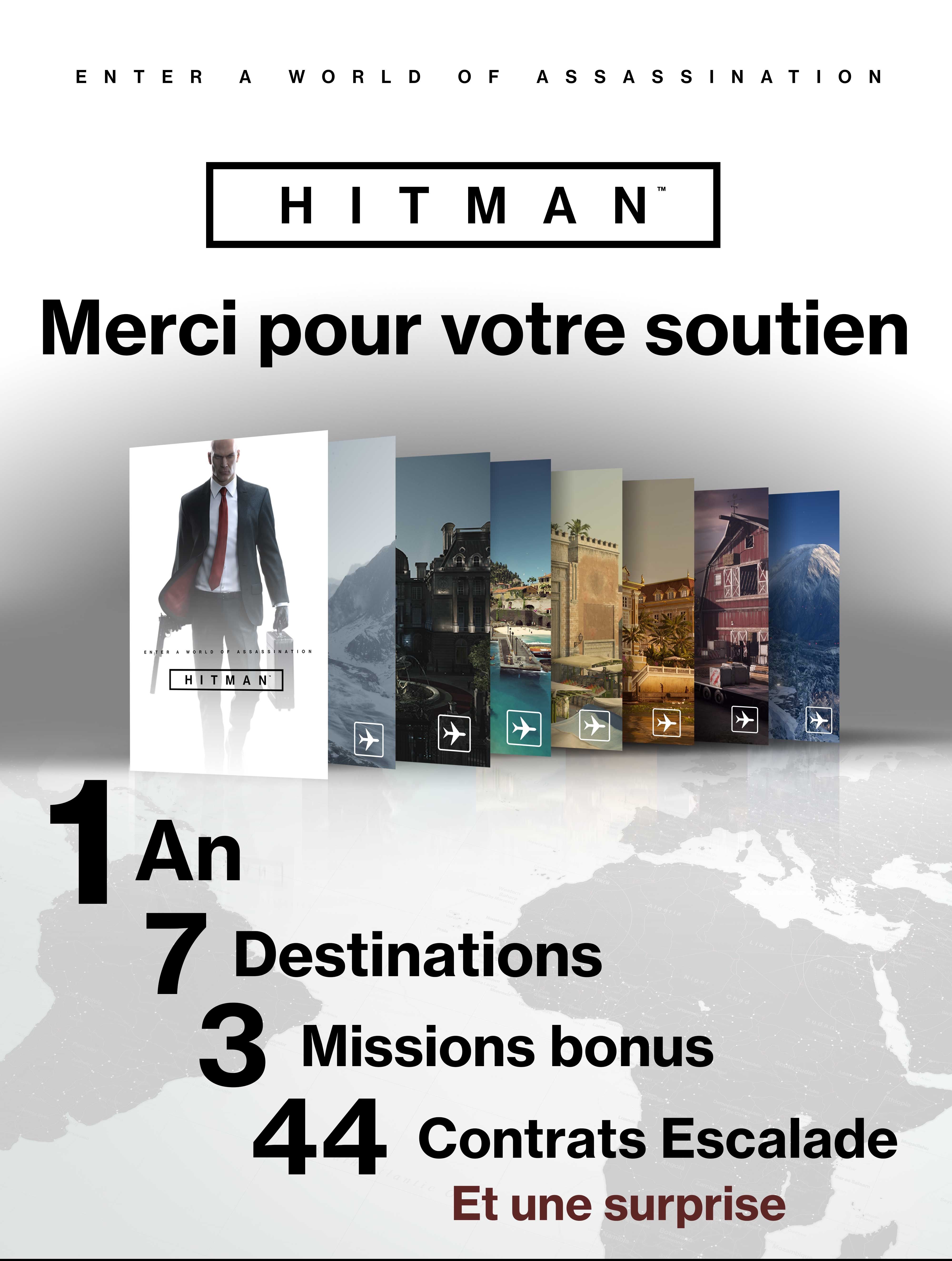 Hitman - Une petite infographie pour fêter sa première année - Game-Guide