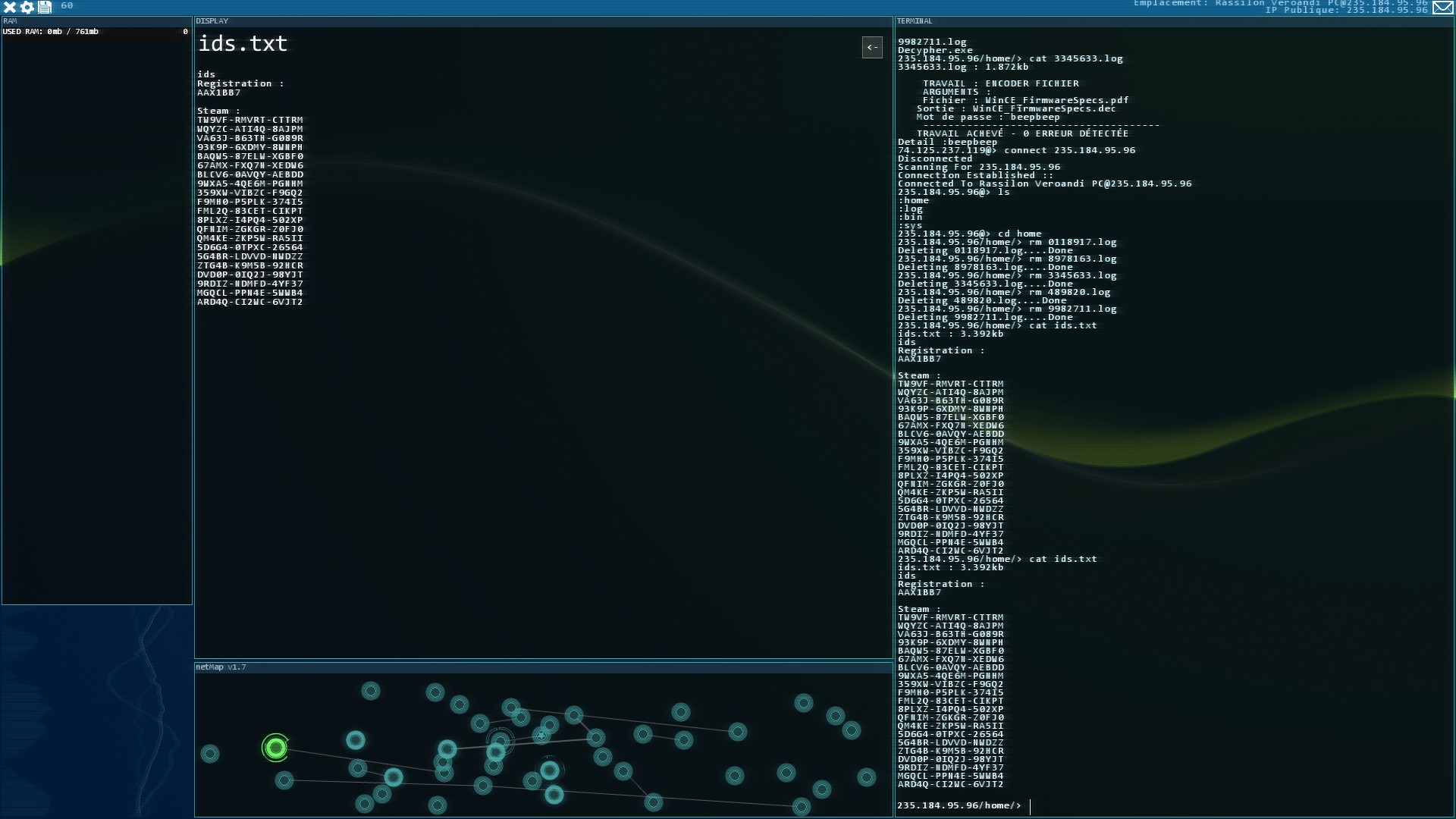 Hacknet - Quand le hacker, c'est vous ! - Game-Guide