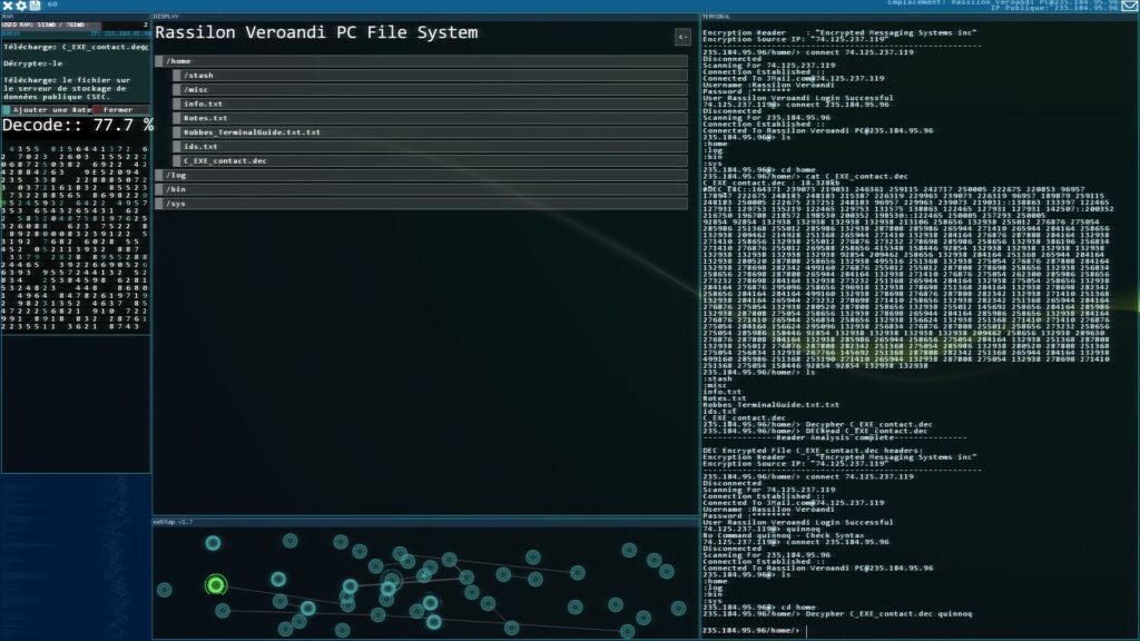 Hacknet - Quand le hacker, c'est vous ! - Game-Guide