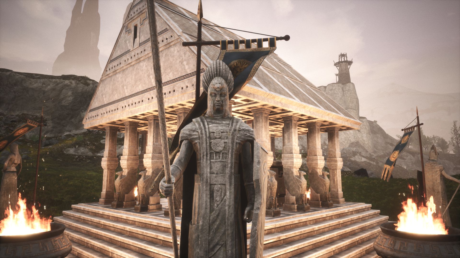 Conan Exiles - Un peu de Grèce et d'Orient dans ce monde de brutes ...