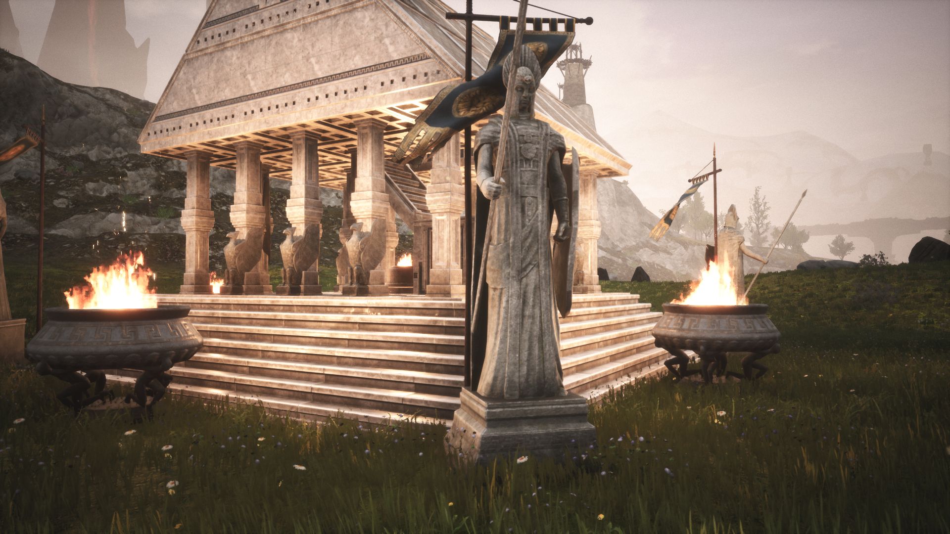 Conan Exiles - Un peu de Grèce et d'Orient dans ce monde de brutes ...