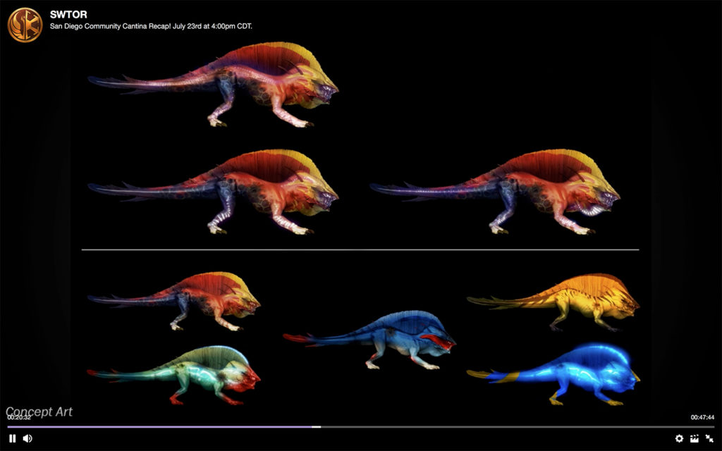 SWTOR - Résumé du direct 6.0 Offensive (Cantina Tour SDCC) - Game-Guide