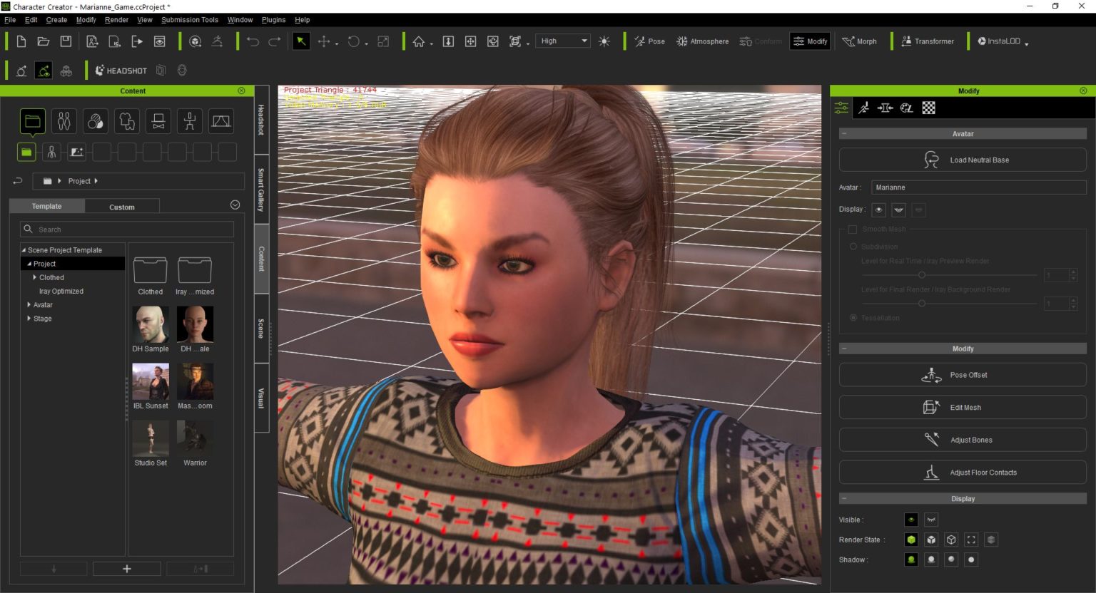 Journal de développement - #1 : Character Creator 3 - Game-Guide