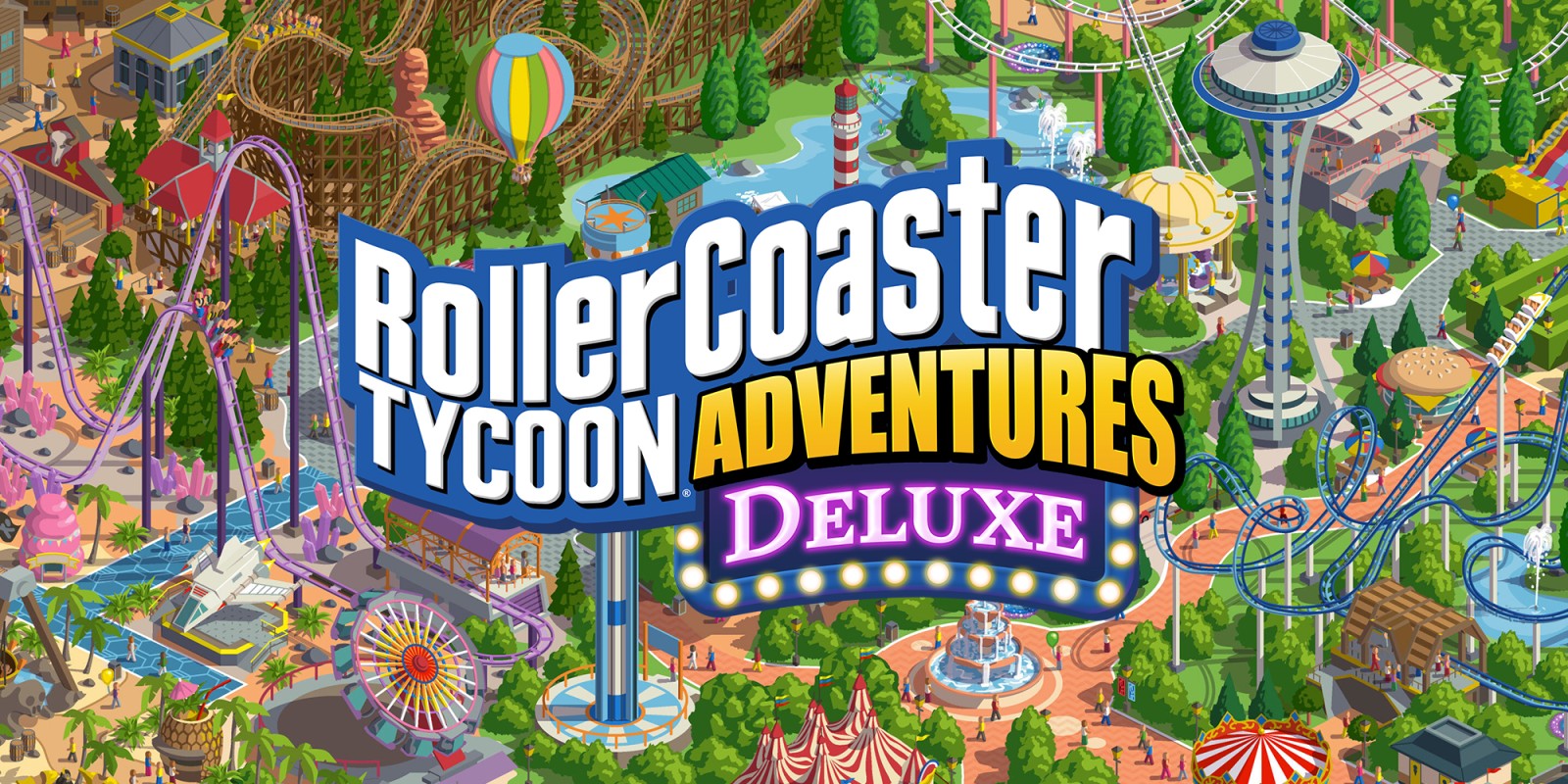 Roller Coaster Tycoon Adventures Deluxe - Un jeu devenu (trop) simple ...