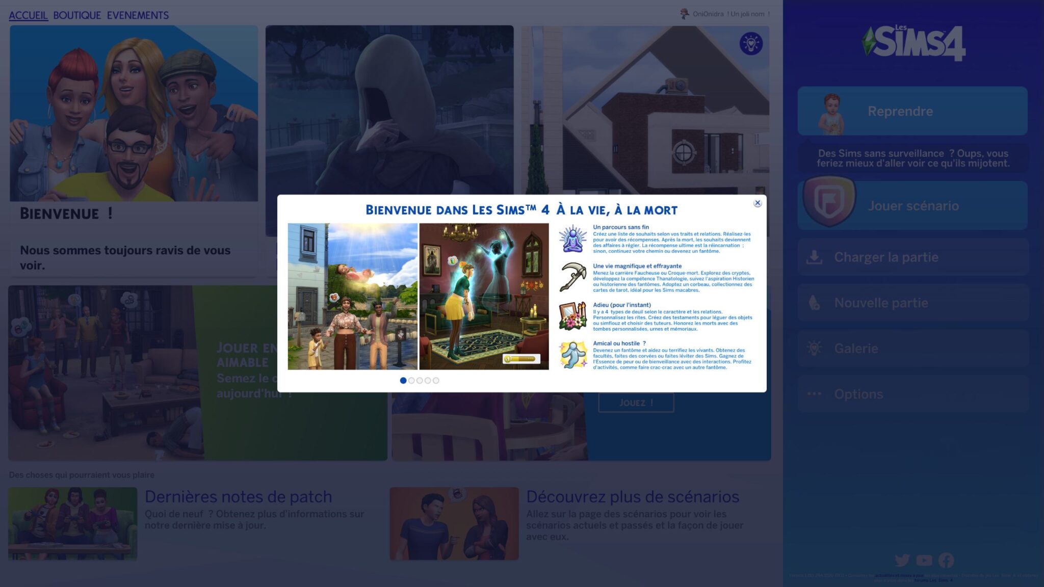 Les Sims 4 - Pack d'extension "À la vie, à la mort" - Game-Guide