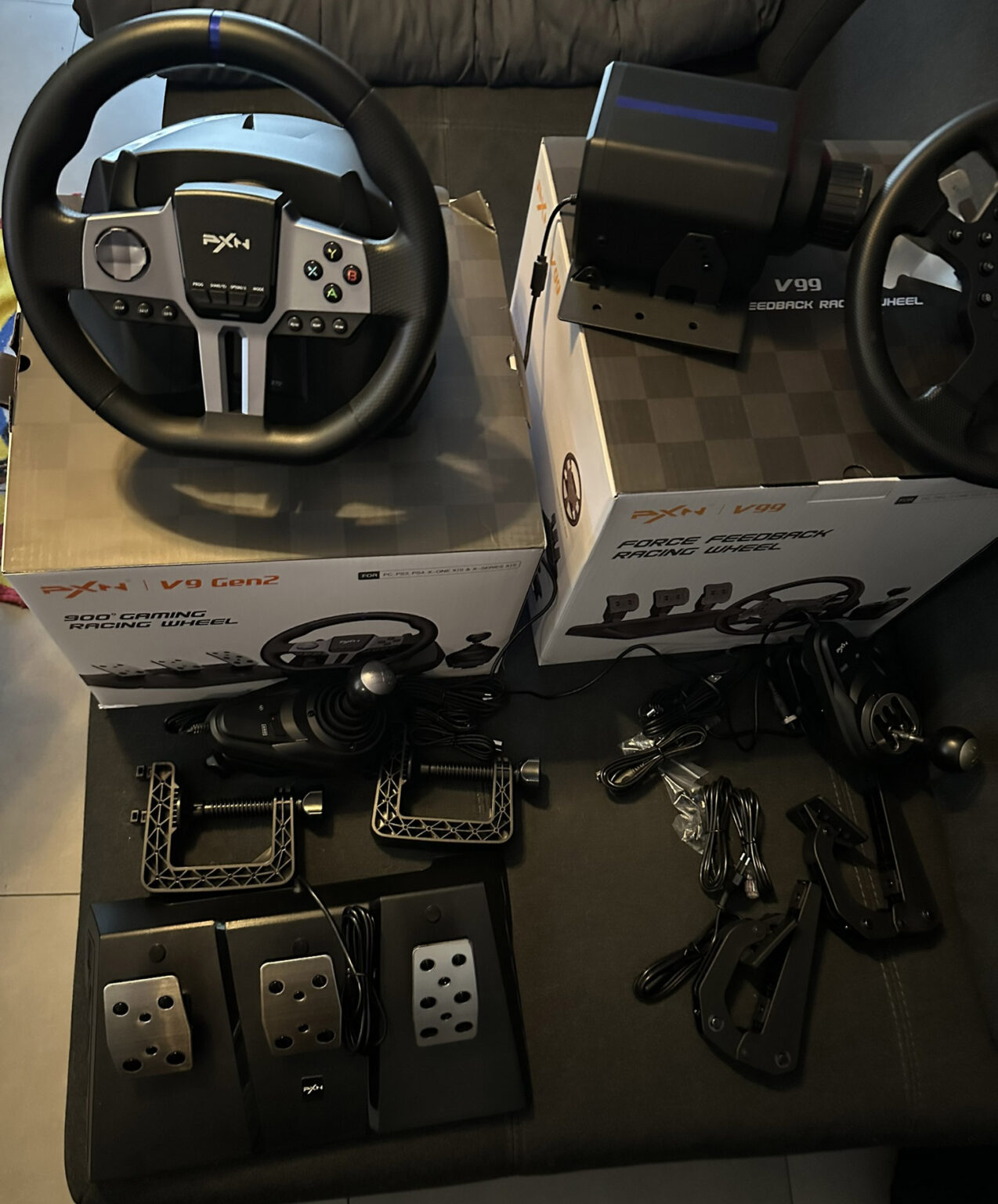 Volants PXN – V99 et PXN V9 Gen2 – Deux volants abordables – PXN Official